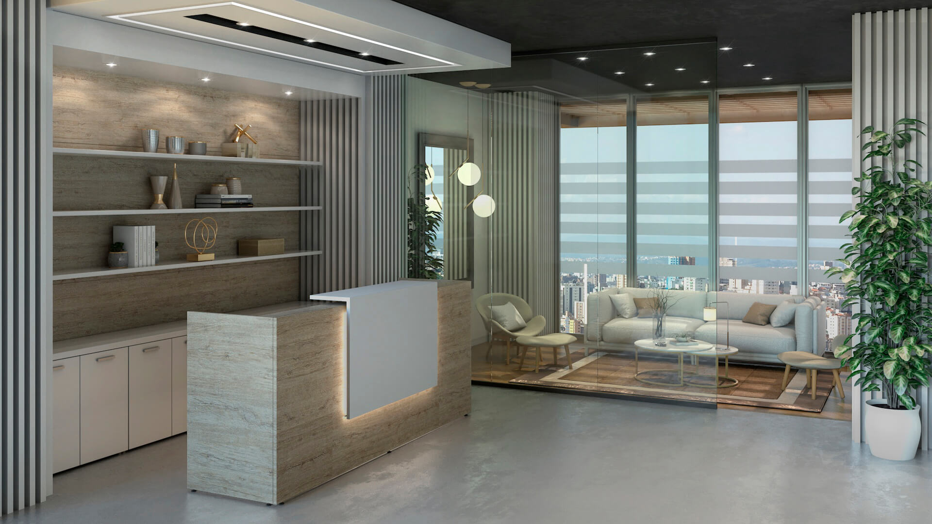 Recepciones Serie Magic - Muebles de oficina | Dunati